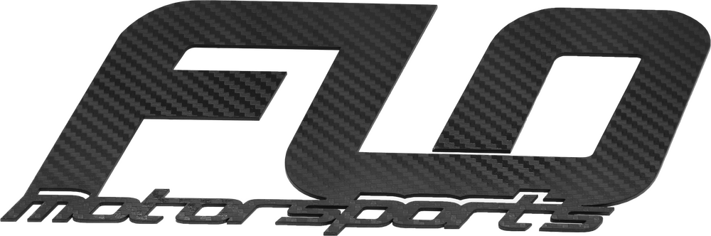 FLO MOTORSPORTS CARBON DISPLAY SIGN – Flo Motorsports