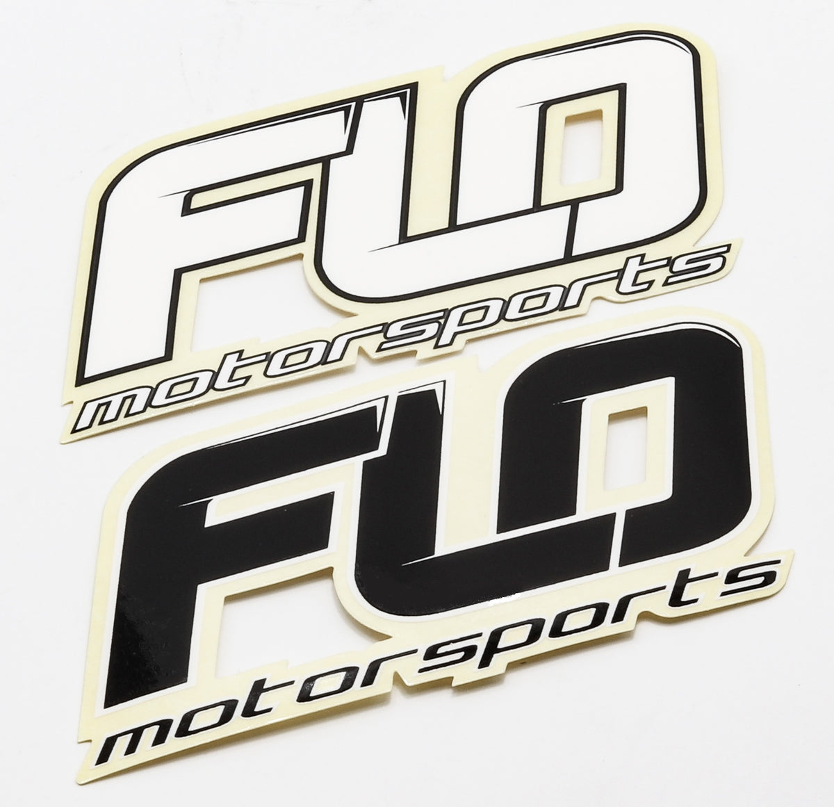 Flo Motorsports Logo Stickers