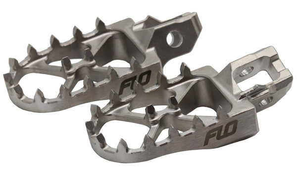 Yamaha Stainless Steel Foot Pegs - Flo Motorsports